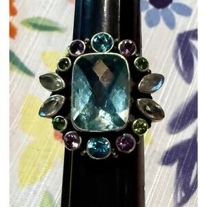 Nicky Butler | Jewelry | Nicky Butler Nb Sterling Silver 925 Blue Topaz ...